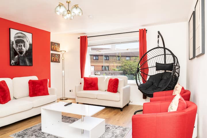 Elegant 5bed Home, Parking, City Centre, Sleeps 10 - Edimburgo