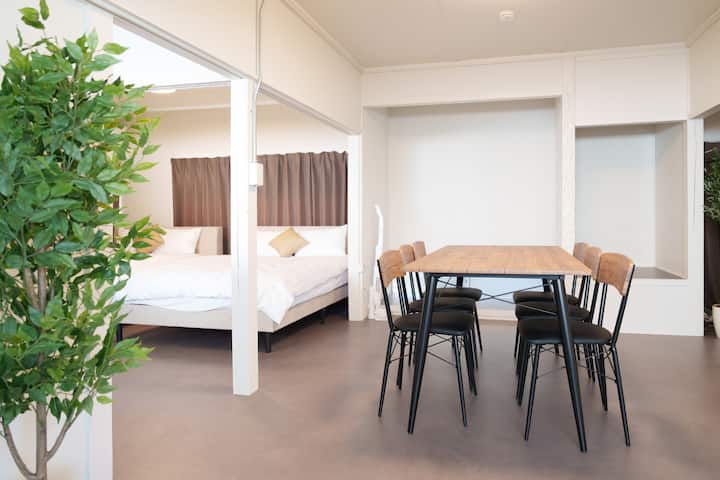 【New Open！】熊本駅から車で5分！リノベ平屋・庭付き一軒家を貸切！最大6名で快適滞在 - Kumamoto, Japan