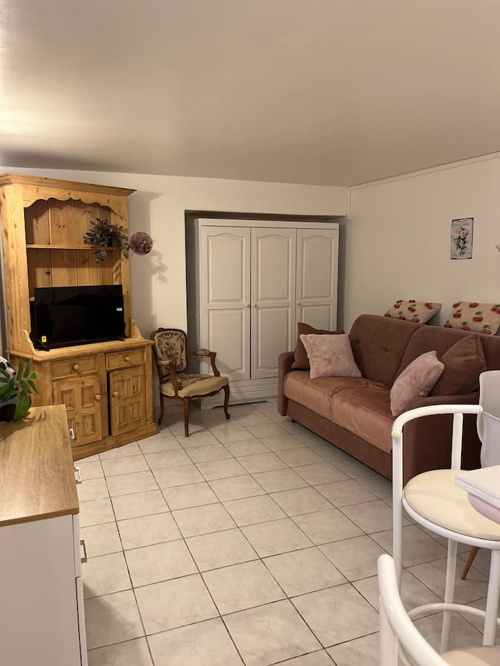 Douillet Studio Dans Bâtisse En Pierre Familiale - Banon