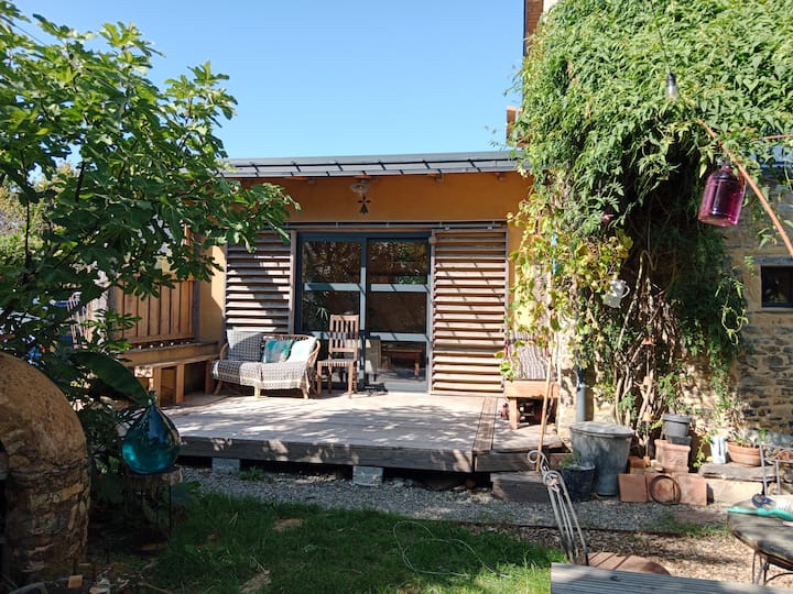 Ty Plouz Atypique Au Calme, Jardin Et Terrasse. - Bruz