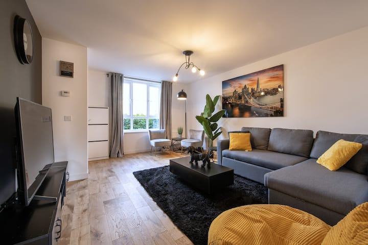 Elegant 4br Home | Parking | City Centre | Sleeps7 - Édimbourg