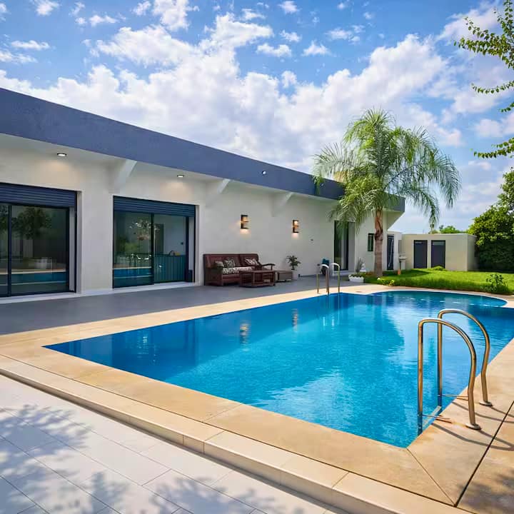 Villa Familiale Luxueuse Fés, 5br, Piscine & Spa - Morocco