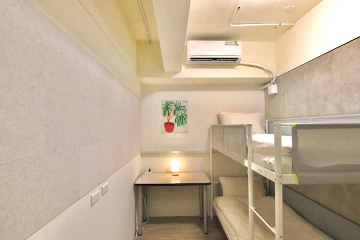 Twin Bunk Bed Room｜taipei Main Station #19 - 蘆洲區