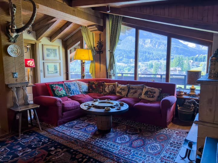 Ca Felice: Ampia Mansarda Con Vista Sulle Tofane - Cortina d'Ampezzo