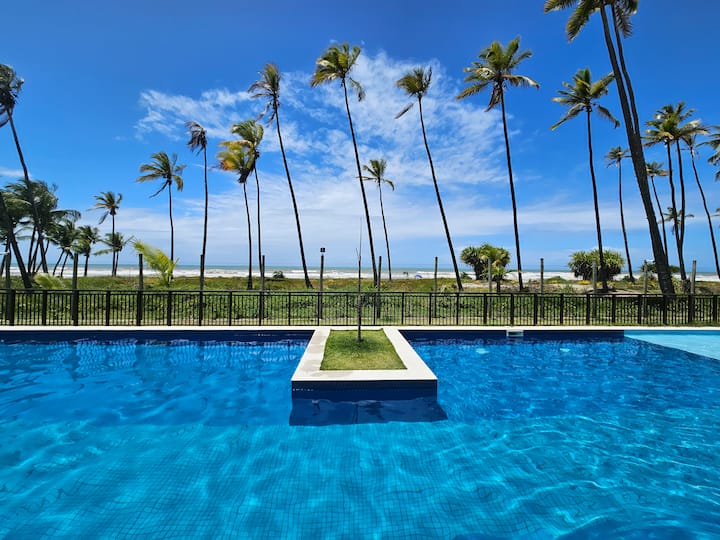 Ap Pé Na Areia 3/4, 2 Vagas Garagens, Ar, Piscina - Brasil