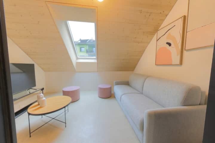 Stylish 1-bed Duplex In Eco-friendly Residence - Lucerne