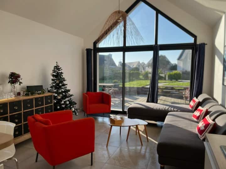 Grande Maison Avec Jardin Au Calme, Proche Du Port - Île de Batz