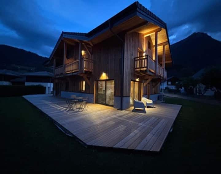 Chalet Dolomites - Ski & Commodités - Les Carroz d'Arâches
