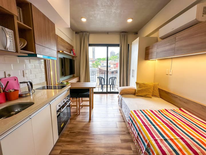 Estudio Mini Con Onda, Buena Ubicación Y Conexión - Asunción