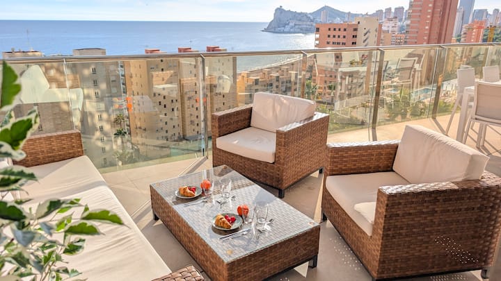 Sunset Cliffs Azure Apartment - Benidorm