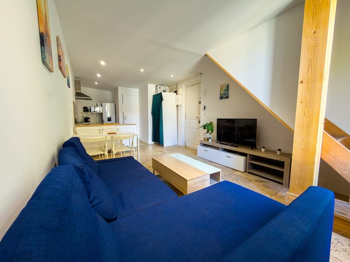 T3 Proche Gare & Centre Ville - Clim, Netflix & Co - Clapiers