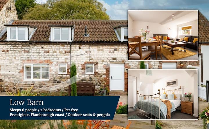 Low Barn - Grange Farm - Mediterranean Courtyard - Bridlington