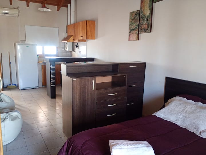 Loft Pleno Centro, Luminoso, Cómodo, Dos Personas. - Tunuyán