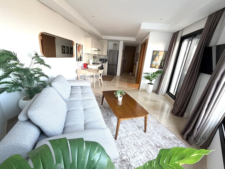 Studio Chaleureux à Gauthier - Balcon+parking+vue - Casablanca