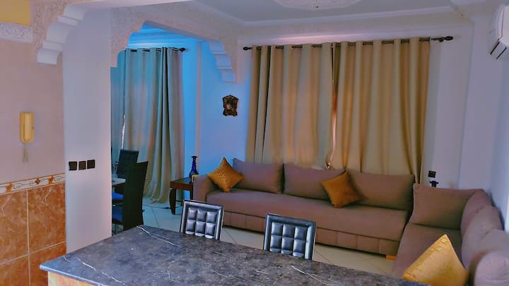 Charmant Appartement à Louer Marrakech–hay Zitoun - Marrakesh