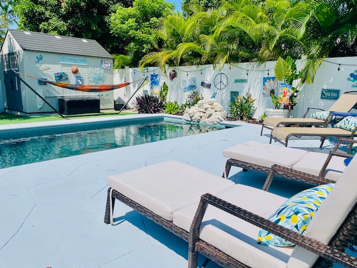 Island Vibes Bungalow And Private Pool - 키웨스트