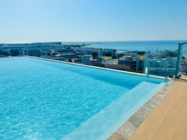 Séjour En Bord De Mer Avec Piscine En Rooftop - Saint-Laurent-du-Var