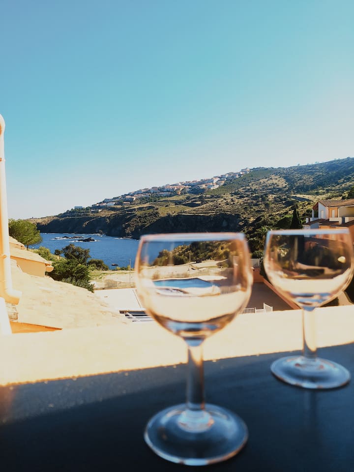 Magnifique T3 Avec Vue Sur Mer - Banyuls-sur-Mer