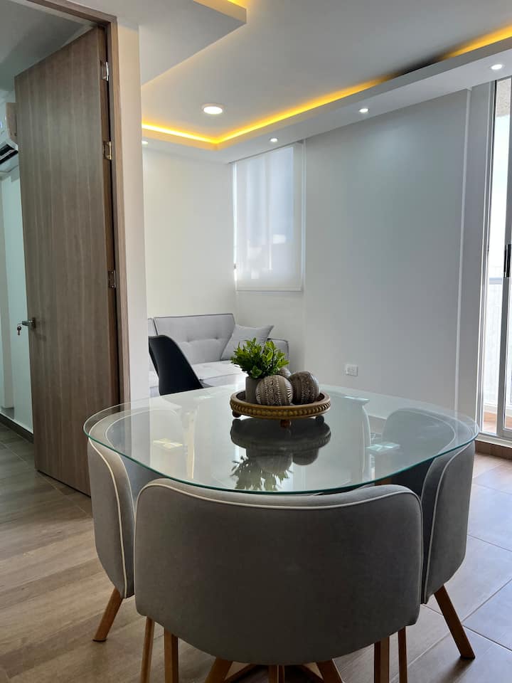 Moderno Apto C/ Piscina, A/c, Cerca U. Del Norte - Barranquilla