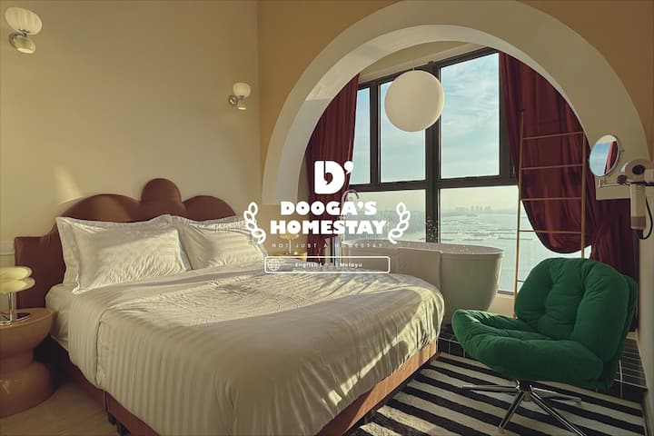 Dooga Ins-retro Opera Deco | Seaview Bathtub - Johor Bahru