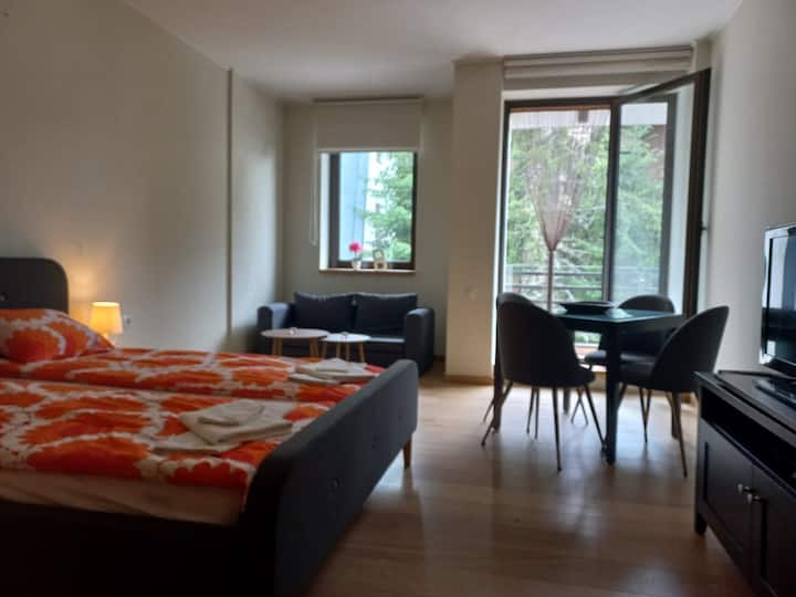 Уютно студио в сърцето на Боровец за зимни емоции! - Dolna Banya