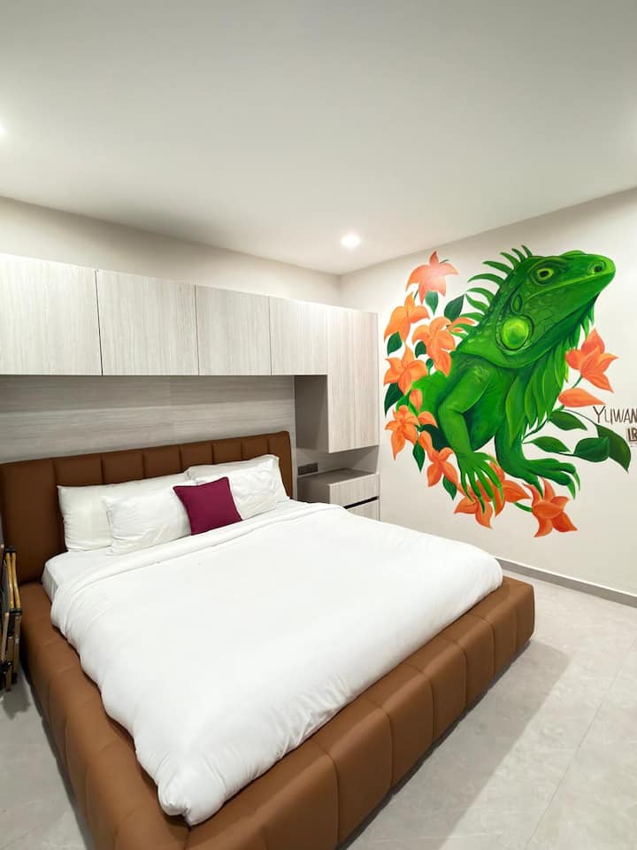 Newpalomatropical Hideaway Apt 3 |1bd|1ba- Sleep 2 - Aruba