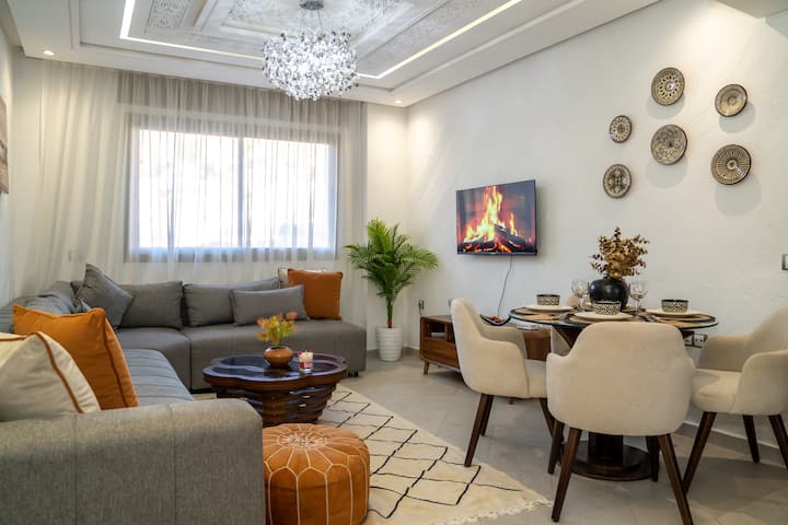 Classy Aprt View Cable Car, Kasbah & Seaside - Agadir