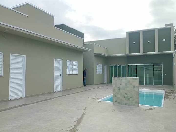 Sweet Home 4 Casa Com Piscina Em Bonito - Bonito
