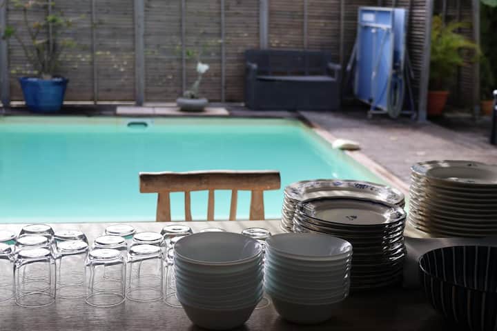 Villa Bleu Soley Avec Piscine Chauffée à Fdf - Martinique