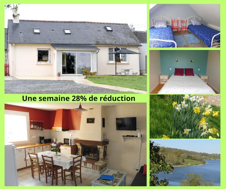 Maison Au Calme Près D'un Plan D'eau - Vitré