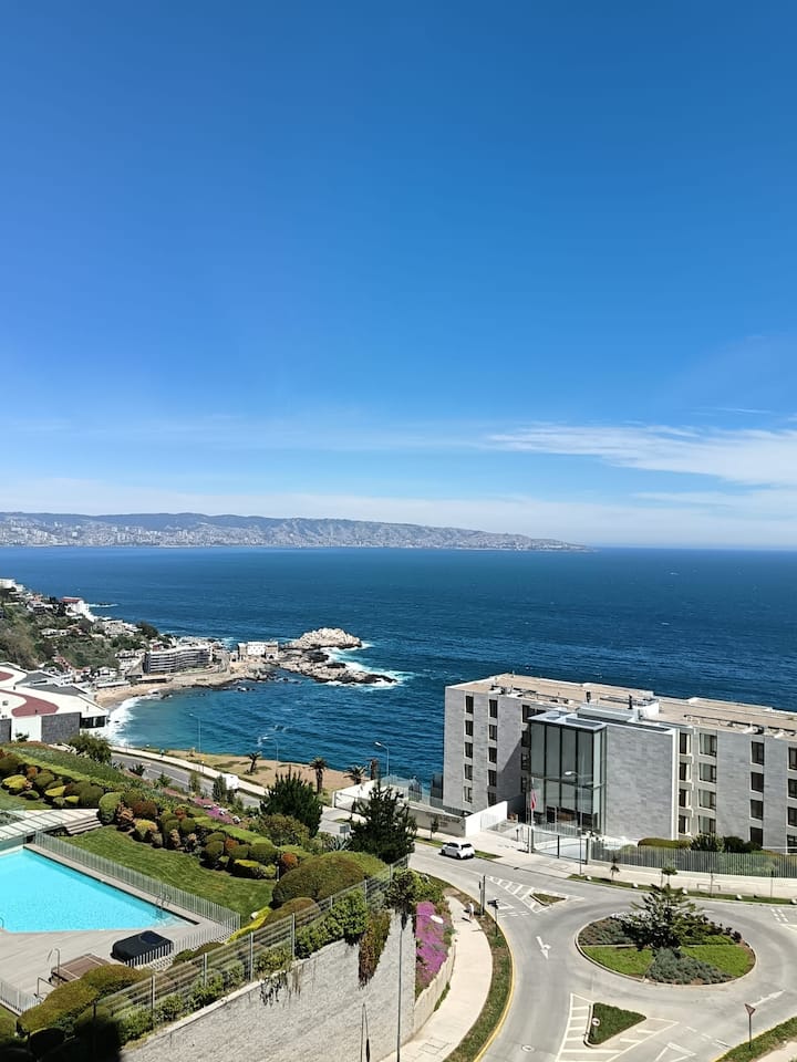 Atardecer Insuperable Con Vista A Valparaíso - Concón
