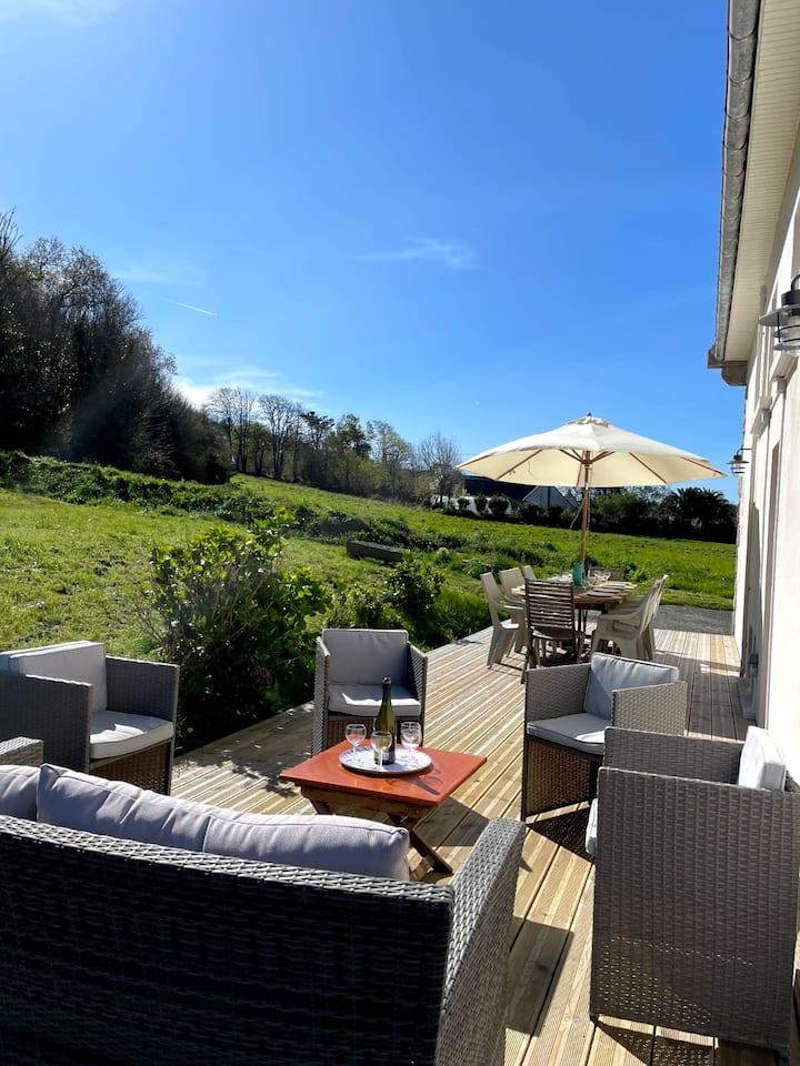 Grand Gîte, Confort & Calme à Proximité Des Plages - Trégastel