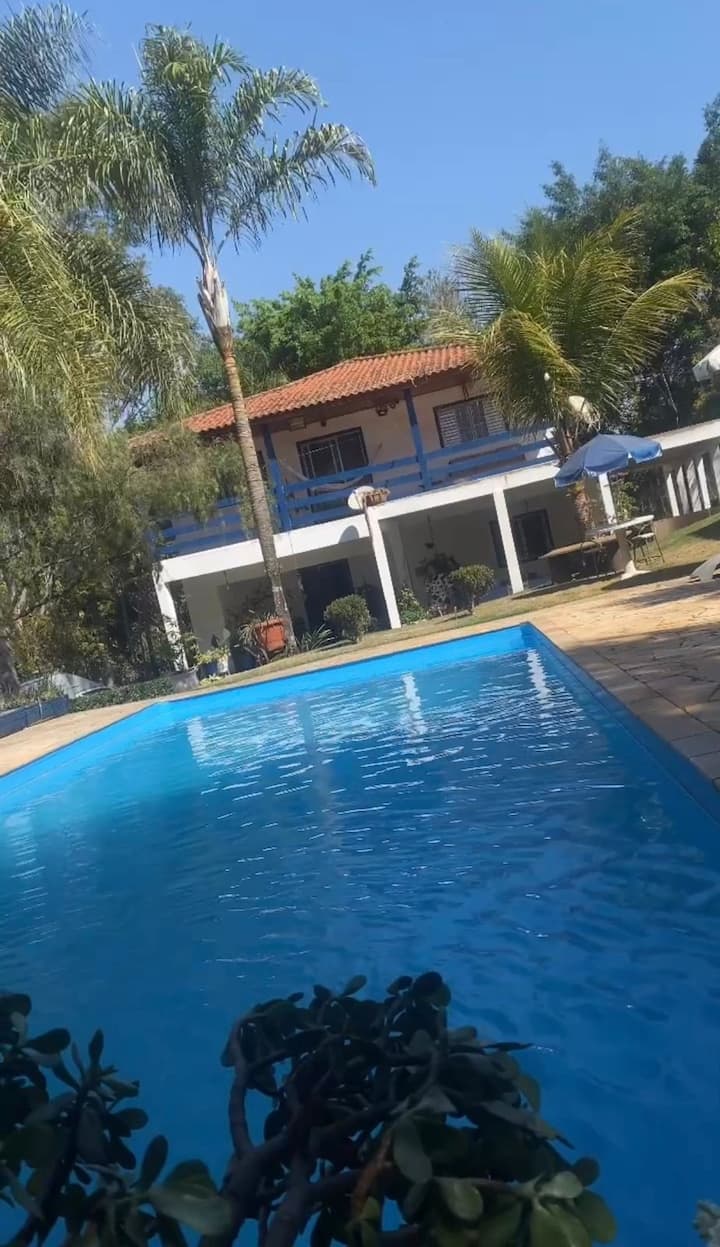 Chacara Nelo
Com Piscina,
Refúgio  Meio A Natureza - Campinas