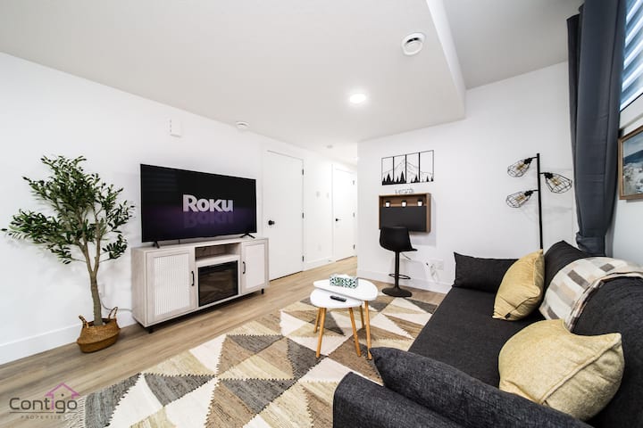 Zen Suite | King Bed | Near Dt, Wem | Heated Floor - Edmonton, Canada