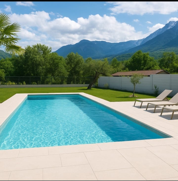 Maison Neuve Avec Piscine - La Mure