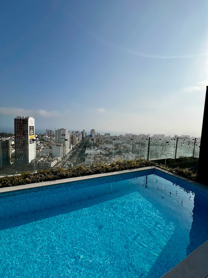 Depa Con Vista Espectacular En Magdalena - Perú