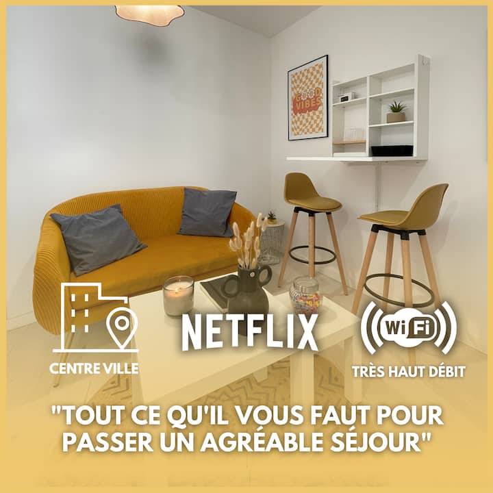 T1 Duplex Cosy - Madeleine - Netflix - Bergerac