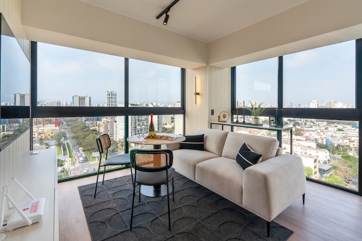 Skyview Exclusive Apart 2br | Best Area Lima - Pérou