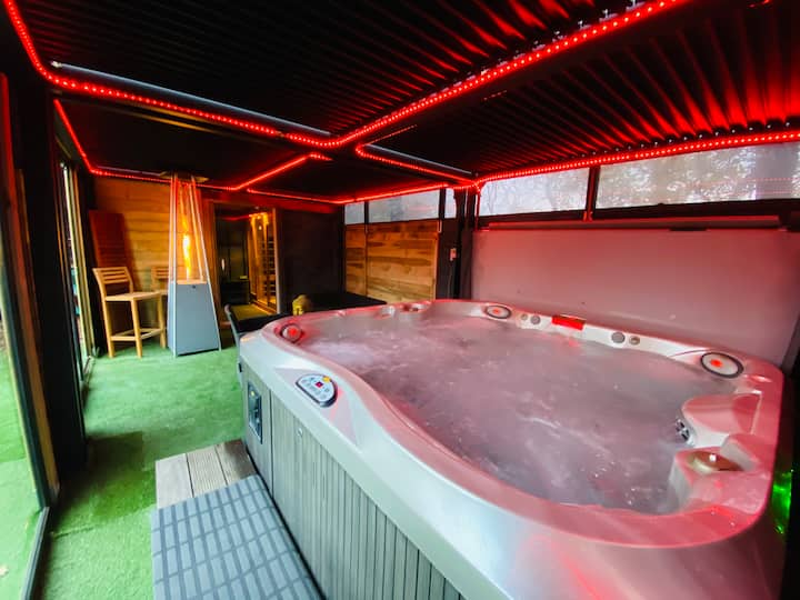 Villa Zen 3⭐️⭐️⭐️ Piscine Jacuzzi Sauna, 6 Pers - Brignoles
