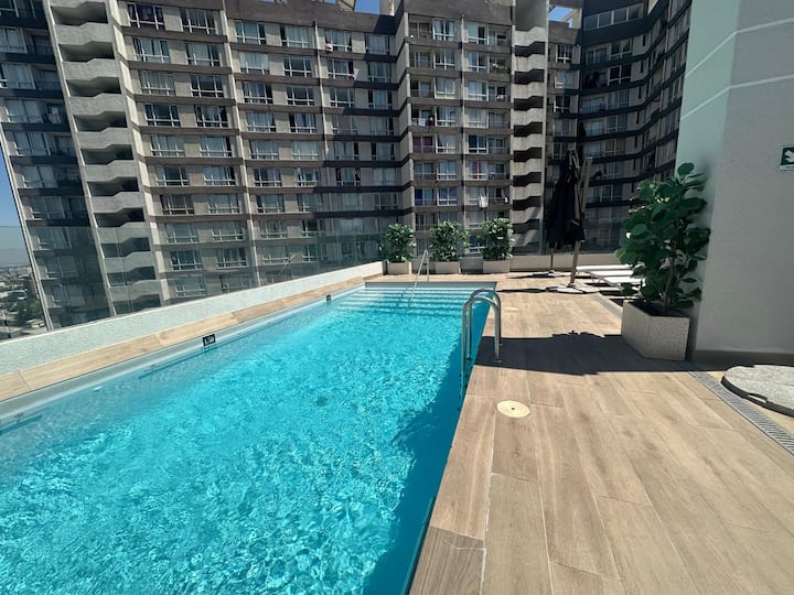 Appartement éLégant Avec Piscine Sur Le Toit. - Santiago, Chile