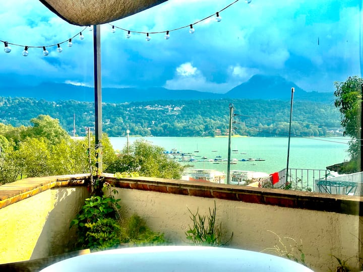 Hermosa Cabaña Vista Lago, En Valle De Bravo - Valle de Bravo