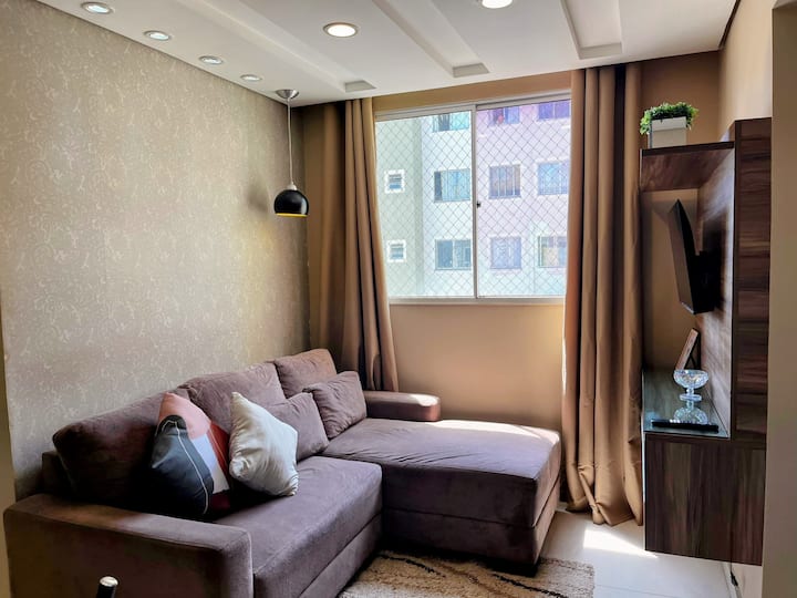 Apto Novo E Completo Com Tela De Proteção - Londrina