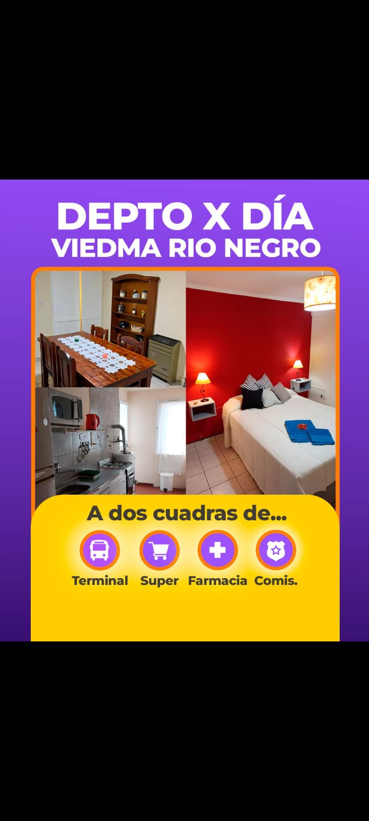 A Dos Pasos De La Terminal De Viedma - Viedma