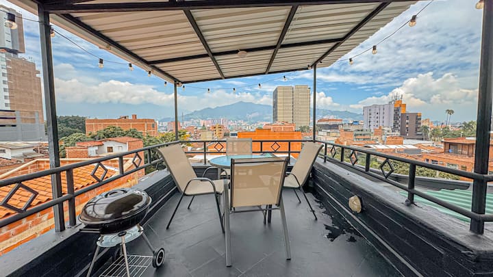 Refugio Urbano: Jacuzzi, Sauna Y Terraza Privada - Envigado