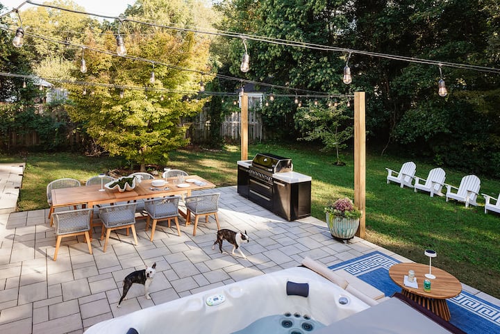 Hot Tub| Ev | Pool Table | 1 Mi. To Dt Cary - Raleigh, NC