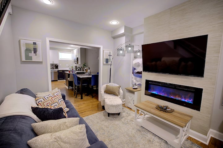 Crown Suite Slps 8 2 Full Br Wd Floor Free St Prk - 볼티모어