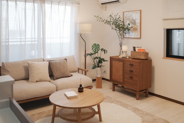 六本木独栋98㎡3ldk｜最多8名｜车站步行3分•超市1分•东京都核心地带•舒适便利居所 - Ginza