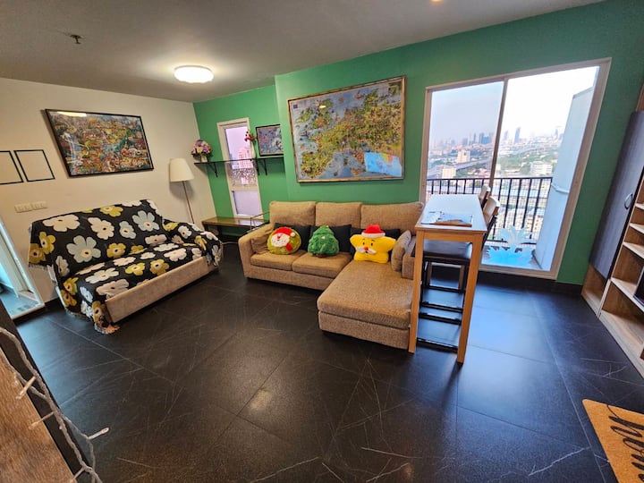 Perfect Stay 1 Br 5min Walk To Bangsonmrt - Bangkok