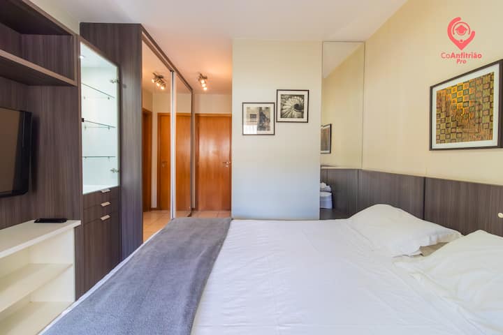 Apê 1 Quarto | Centro + Shopping Estação - Curitiba