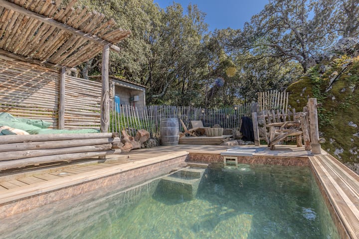 Maison En Pierre Type Bergerie Corse - Punta - Olmeto